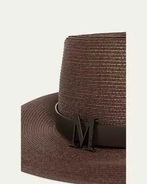 Max Mara Musette Fedora - Dark Brown