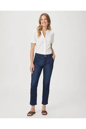 Paige Mayslie Straight Ankle Jean
