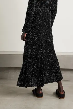 Gabriela Hearst Floris Bead-embellished Maxi Skirt