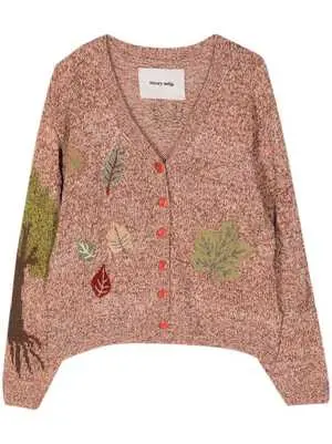 STORY MFG. Twinsun Organic Cotton Cardigan - Pink