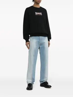 Random Identities Zip-up Cotton Sweatshirt