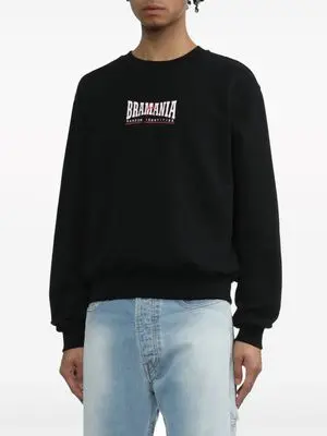 Random Identities Zip-up Cotton Sweatshirt