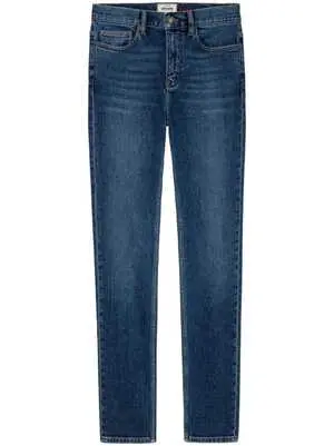 Zadig&Voltaire Slim-cut Mid-rise Jeans - Blue