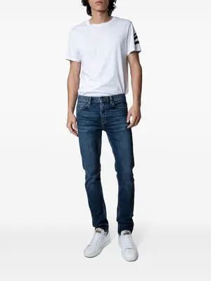 Zadig&Voltaire Slim-cut Mid-rise Jeans - Blue
