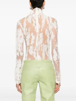 Acne Studios Logo-patch Leather Trousers