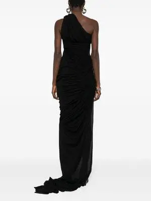 Rick Owens Draped One-shoulder Maxi Dress