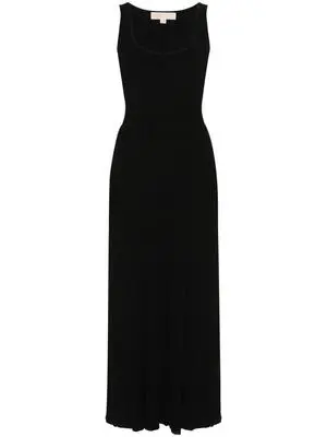 Michael Kors Ribbed Sleeveless Maxi Dress