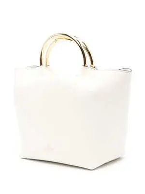 Valentino Garavani Vlogo Leather Tote