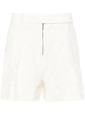 JIL SANDER Belt-loops Shorts - Neutrals