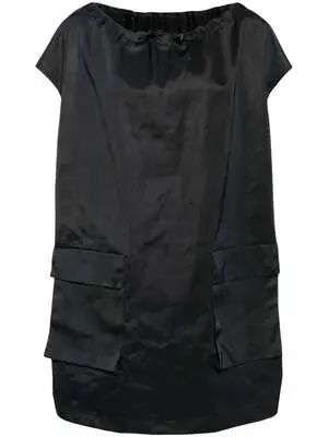 MAISON MARGIELA Drawstring-neck Mini Dress