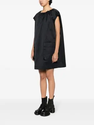 MAISON MARGIELA Drawstring-neck Mini Dress