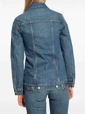 Coperni Wide-collar Denim Jacket