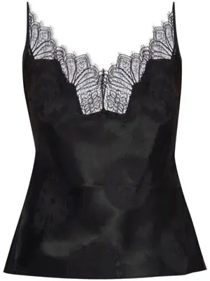 Coperni Lace-trim Tank Top