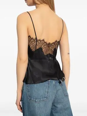 Coperni Lace-trim Tank Top