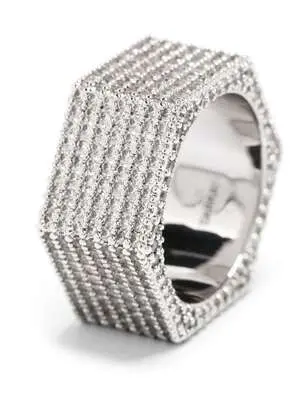 DARKAI Bolt Pavé Ring