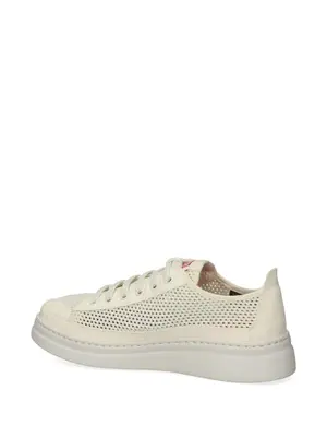 Camper Perforated Lace-up Sneakers - White