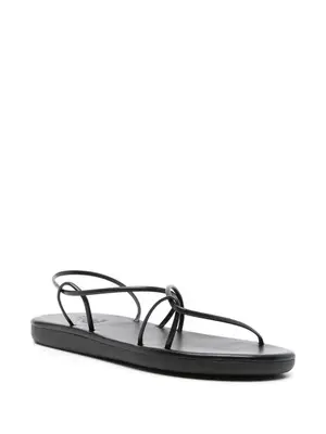 ANCIENT GREEK SANDALS Proorismos Sandals - Black