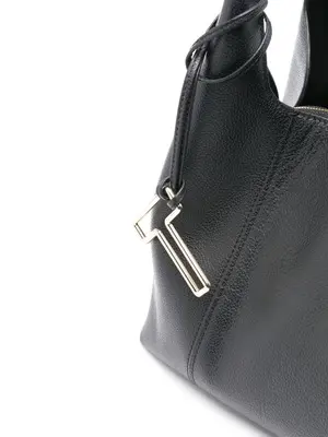 LE TANNEUR Juliette Small Shoulder Bag - Black