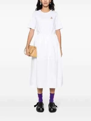 Maison Kitsuné Speedy Fox Appliqué T-shirt - White