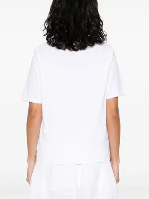 Maison Kitsuné Speedy Fox Appliqué T-shirt - White