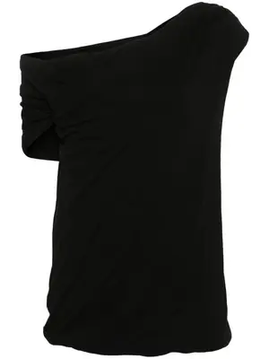 MSGM Draped Cotton Top