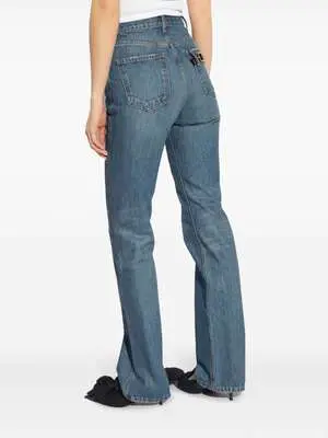 Coperni Buckle Detail Slim-fit Jeans