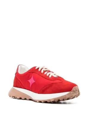 MADISON MAISON Star Suede-trimmed Sneakers