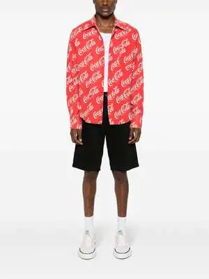 ERL X Coca-cola Printed Shirt - Red