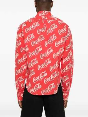ERL X Coca-cola Printed Shirt - Red