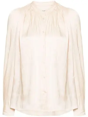Zadig&Voltaire Tchin Satin-finish Shirt