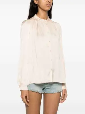 Zadig&Voltaire Tchin Satin-finish Shirt
