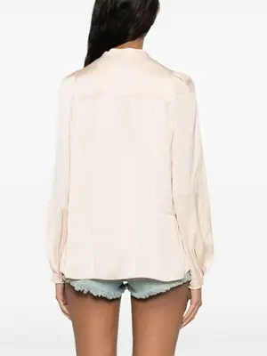 Zadig&Voltaire Tchin Satin-finish Shirt