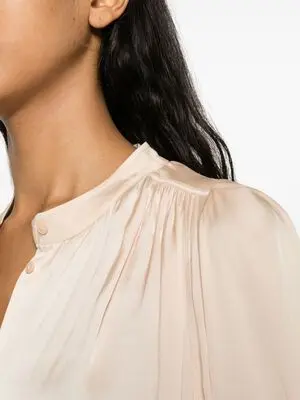 Zadig&Voltaire Tchin Satin-finish Shirt