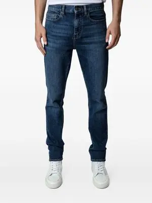 Zadig&Voltaire Mid-rise Slim-cut Jeans - Blue