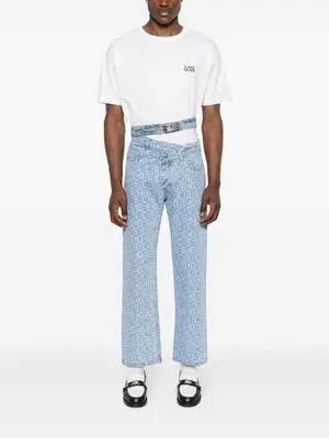 Gcds Logo-print Jeans