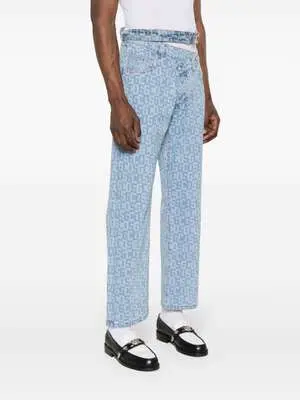 Gcds Logo-print Jeans