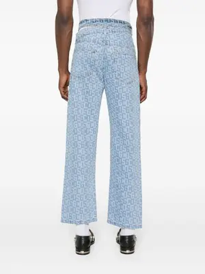 Gcds Logo-print Jeans
