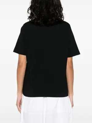 Maison Kitsuné Speedy Fox Appliqué T-shirt - Black