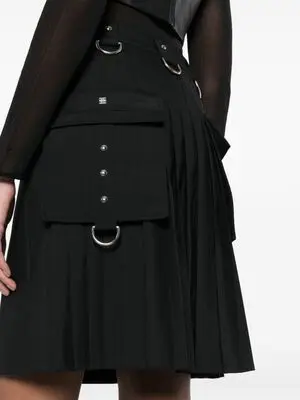 Givenchy D-ring A-line Skirt