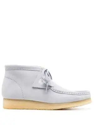 Clarks Wallabee Suede Desert Boots Blue