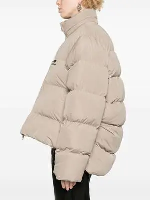 Balenciaga Logo-embroidered Puffer Jacket
