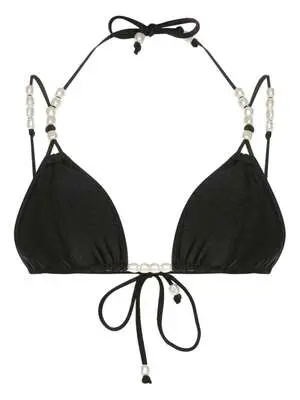 Cult Gaia Anoki Bikini Top - Black
