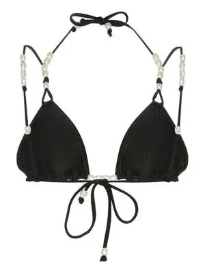 Cult Gaia Anoki Bikini Top - Black