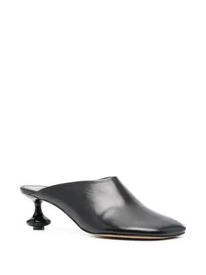Loewe 45mm Toy-heel Leather Mules
