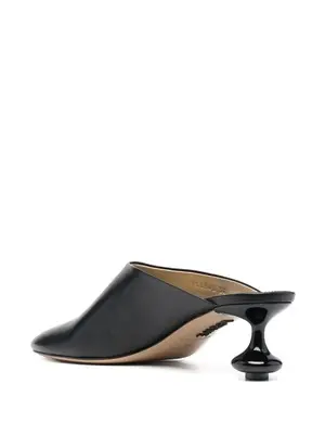 Loewe 45mm Toy-heel Leather Mules