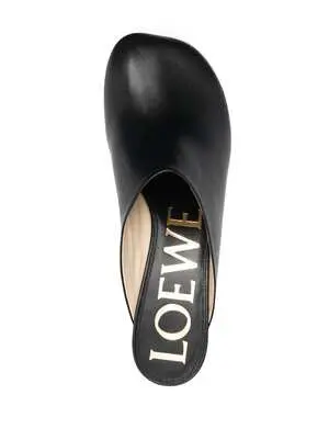 Loewe 45mm Toy-heel Leather Mules