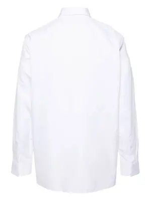Givenchy 4g-embroidered Poplin Shirt