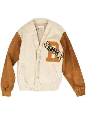 Rhude Suede Bomber Jacket