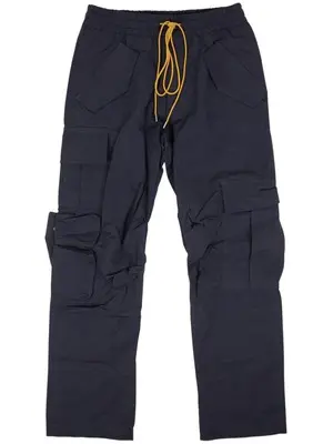 Rhude Drawstring-waist Cargo Trousers