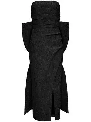 Rebecca Vallance Helene Strapless Midi Dress